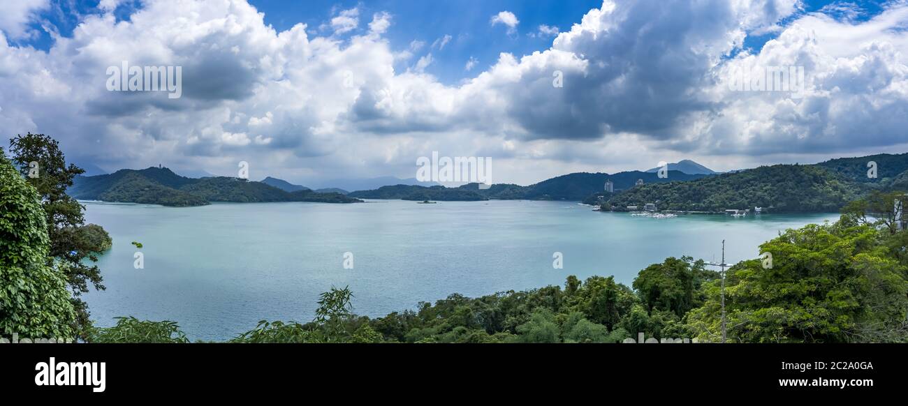 Sun Moon Lake National Scenic Area in Yuchi Township, Nantou County ...