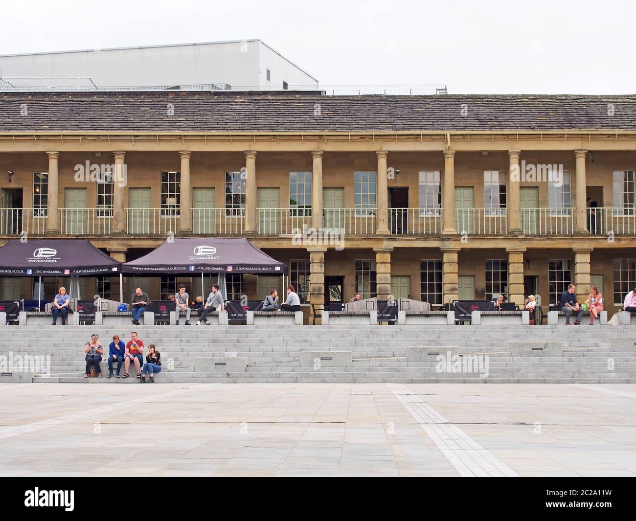 Piece hall balconies hi-res stock photography and images - Alamy