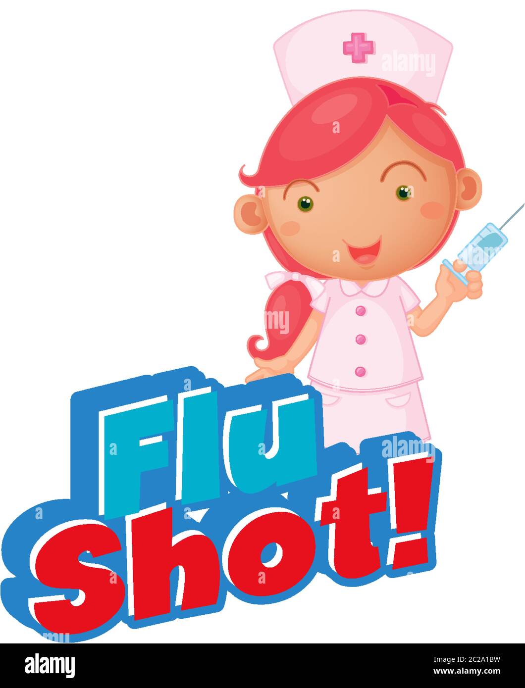 Flu Vaccine Cartoon