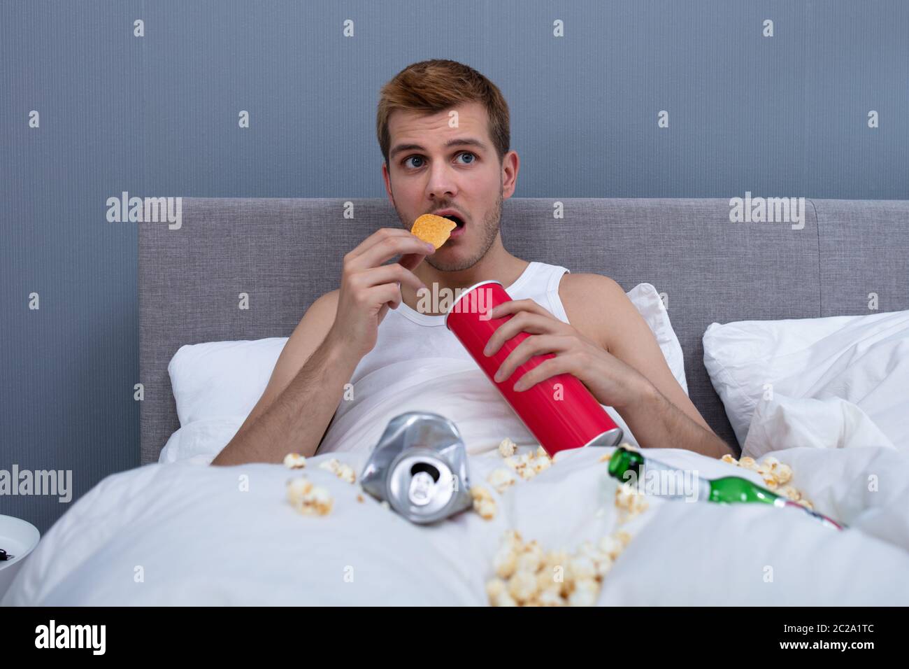 Messy Bedroom And Man High Resolution Stock Photography and Images - Alamy