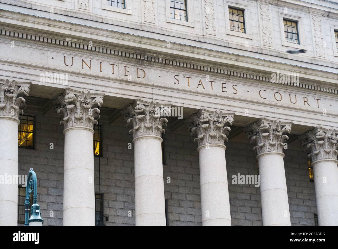 Thurgood Marshall United States Courthouse in New York Stock Photo - Alamy