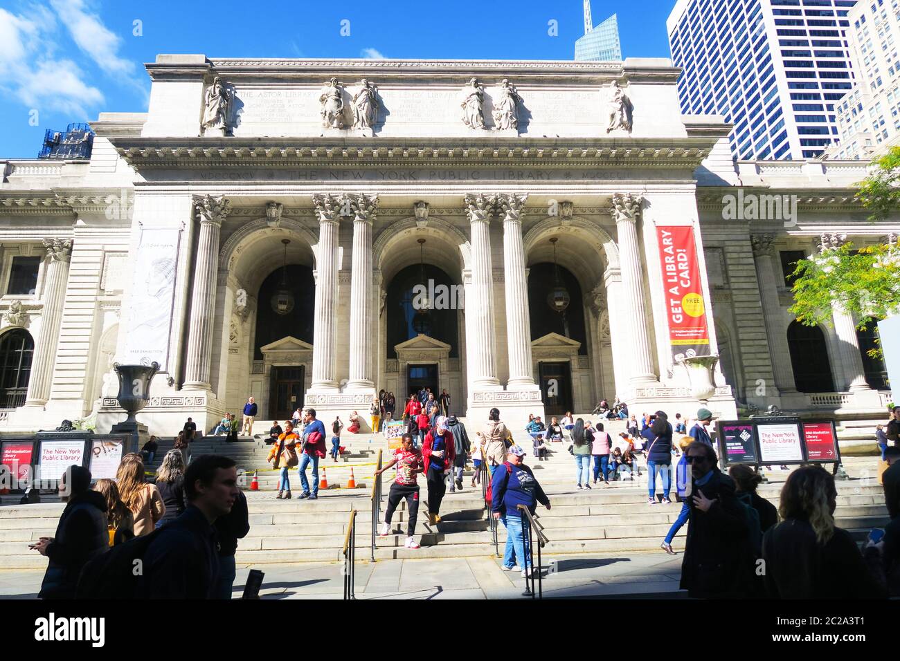 New York Library Stock Photo - Alamy
