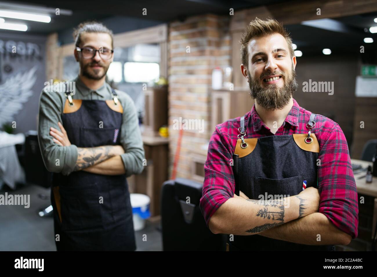 Macho men vintage hi-res stock photography and images - Alamy
