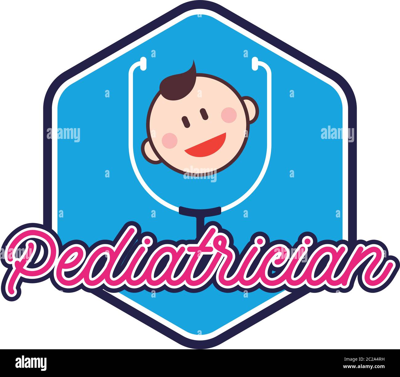 Pediatrics sign hospital Stock Vector Images - Alamy