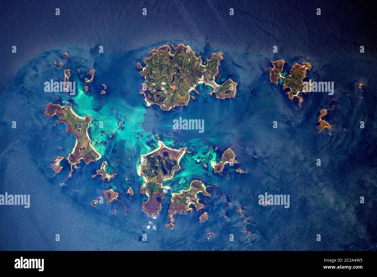 The isles of scilly aerial hi-res stock photography and images - Alamy