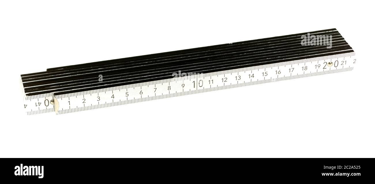 Wood meter rule hi-res stock photography and images - Alamy