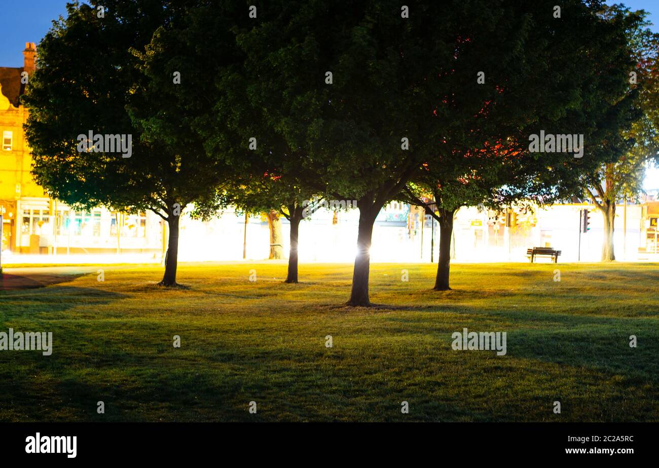 Long Exposure Sunset Stock Photo - Alamy