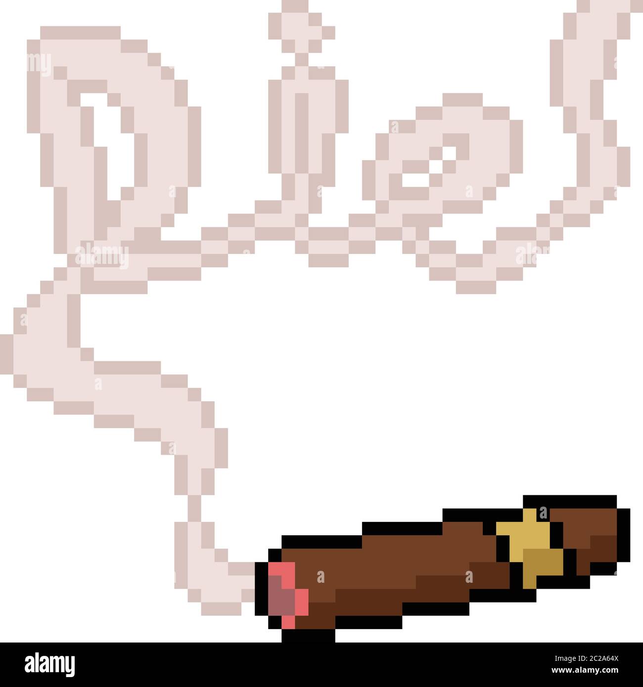 Cigar icon cartoon hi-res stock photography and images - Alamy