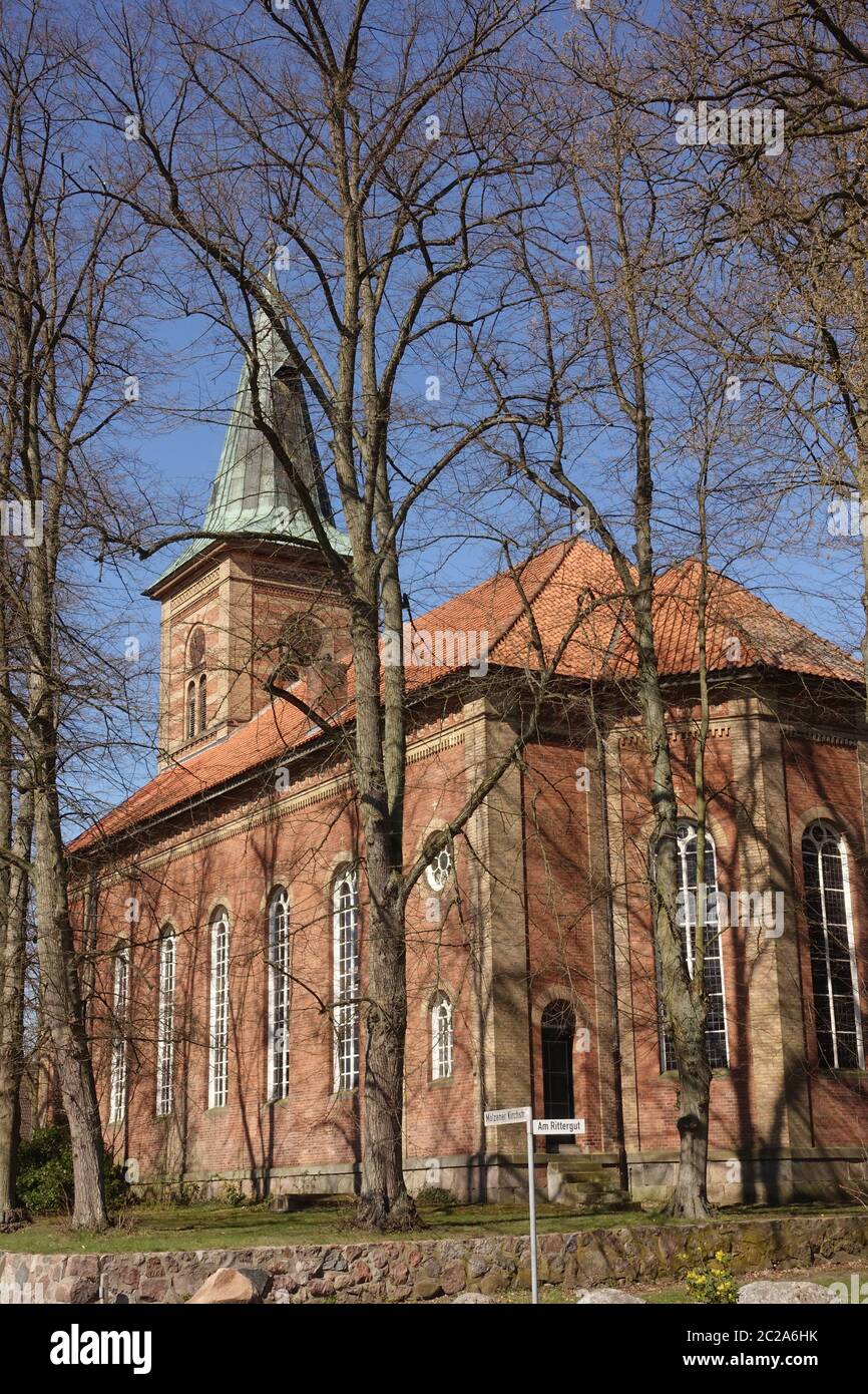 Marienkirche Molzen, Hansestadt Uelzen, Niedersachsen, Deutschland ...