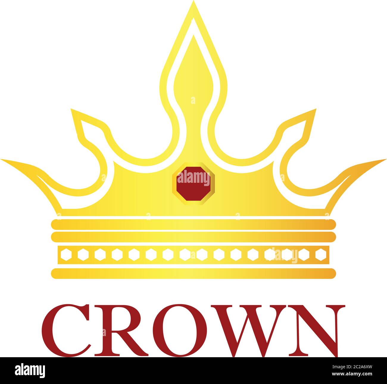 queen crown logo, vector illustration Stock Vector Image & Art - Alamy