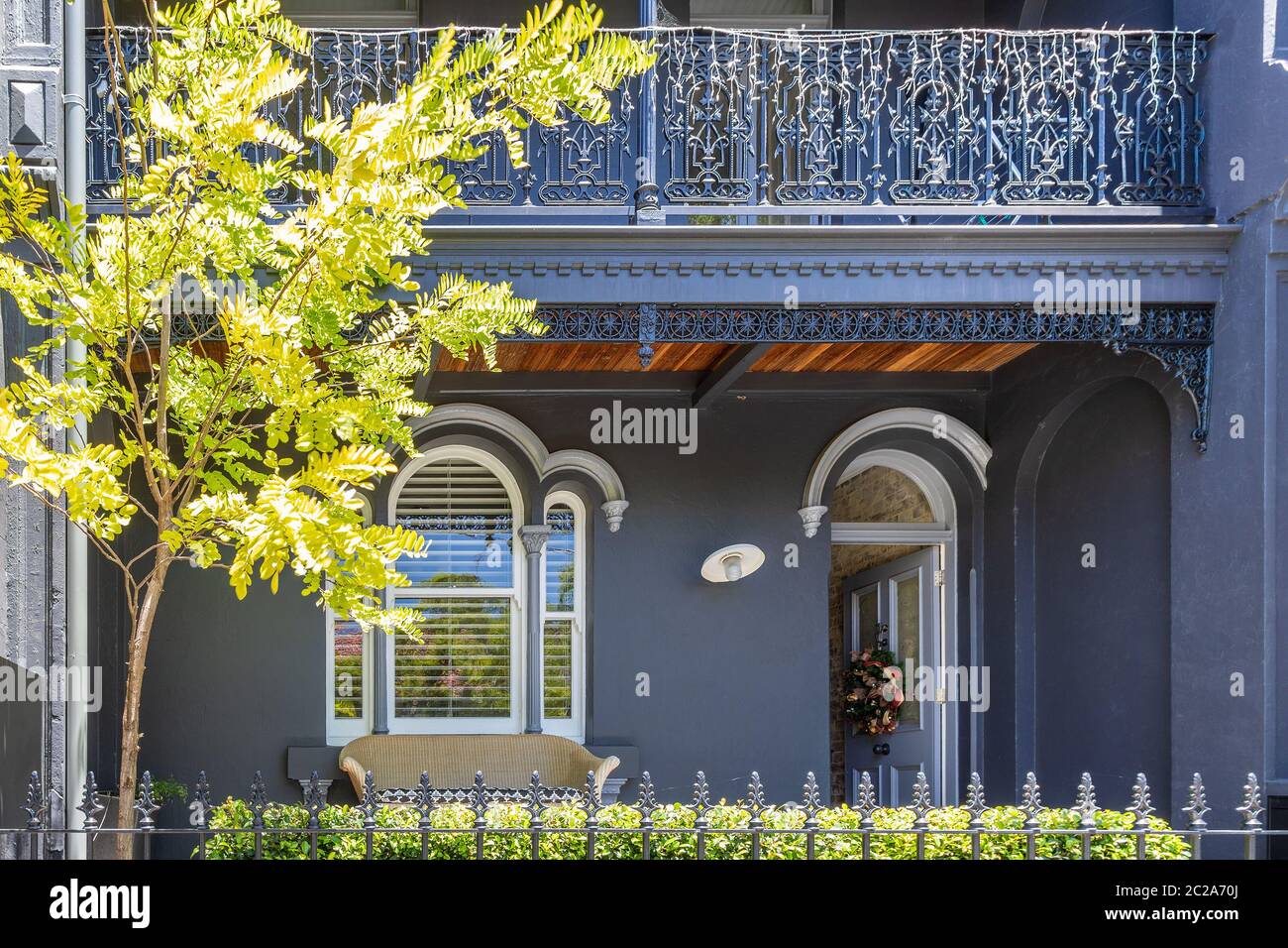 a typical terrace house in Sydney Australia Stock Photo - Alamy