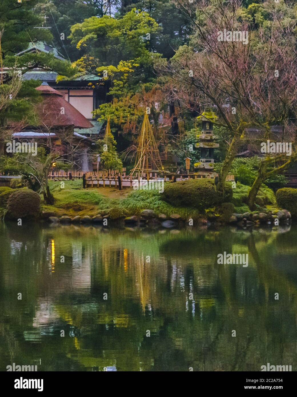 Kenroku-En Garden, Kanazawa, Japan Stock Photo - Alamy