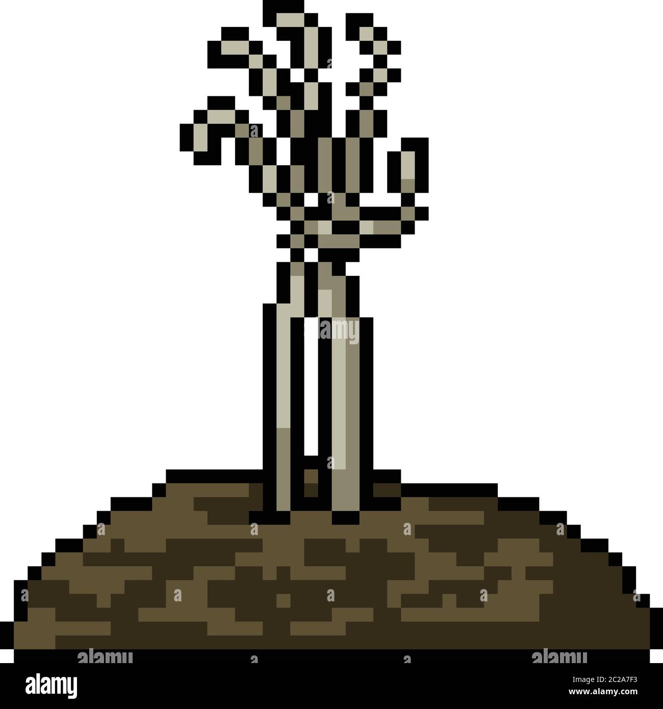 Cartoon vector arm dead hi-res stock photography and images - Alamy