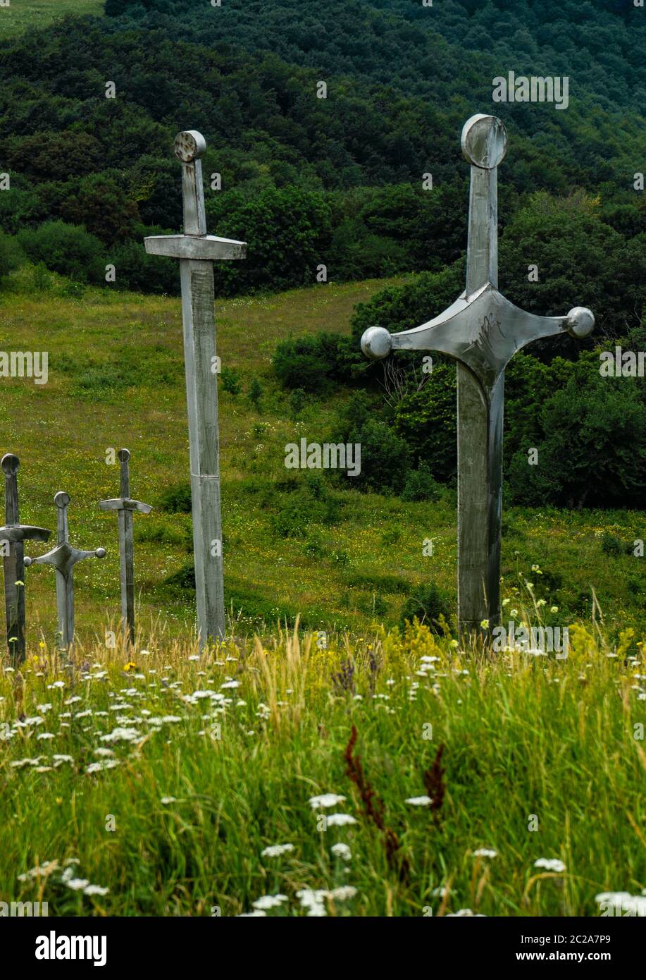 Monument of Didgori battle Stock Photo - Alamy