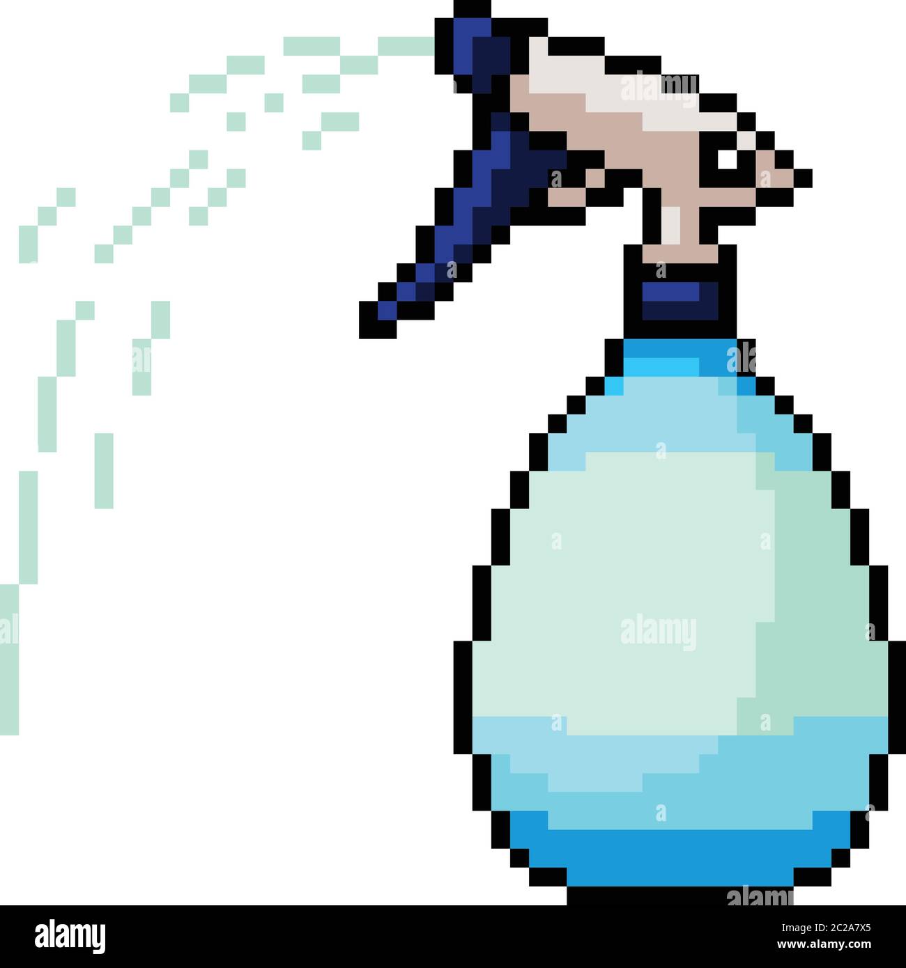 Spray bottle cartoon Stock Vector Images - Alamy