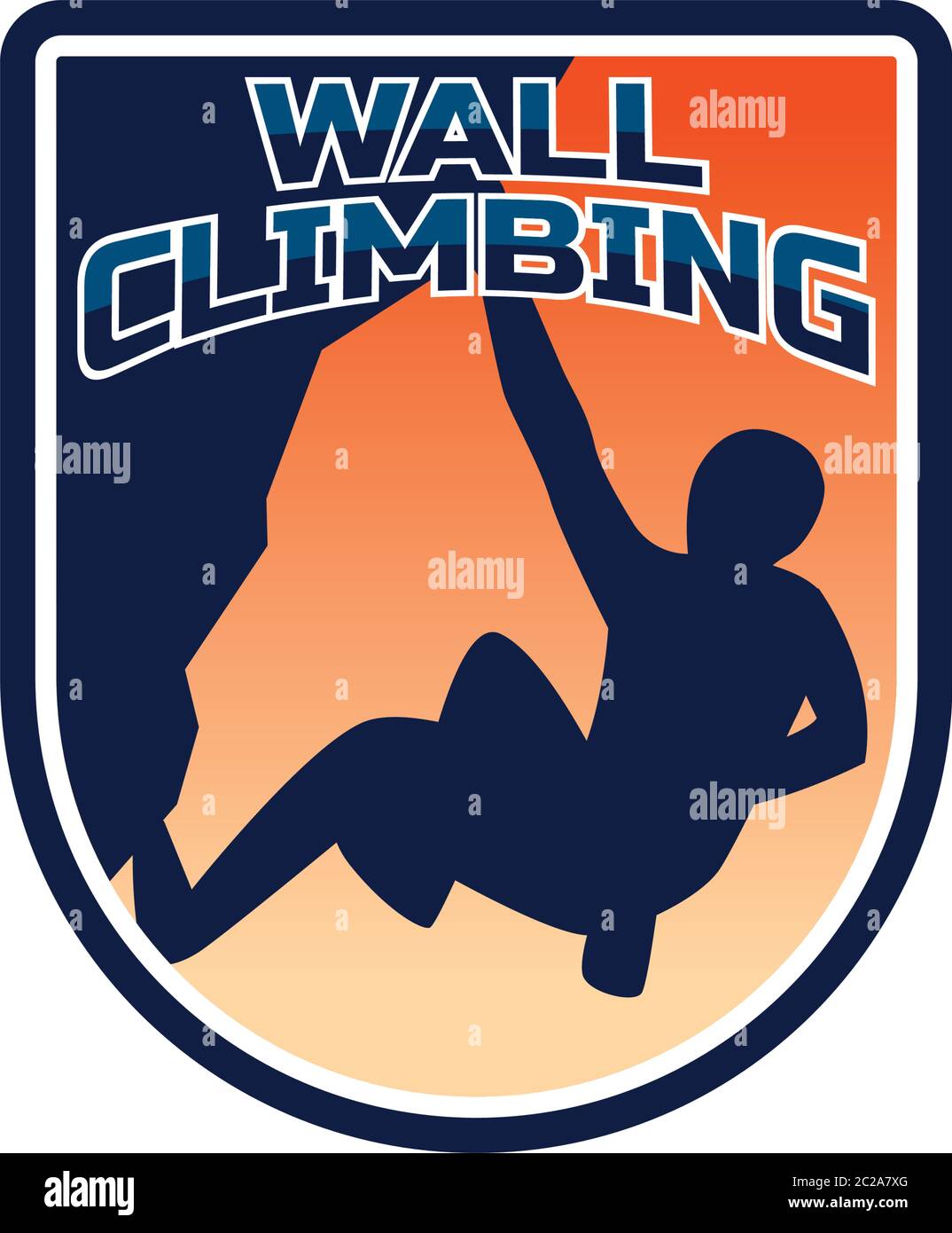 Mountain Climbing Vector Vectors High Resolution Stock Photography and ...