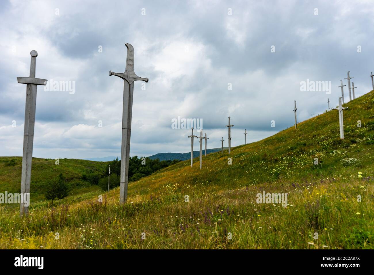 Monument of Didgori battle Stock Photo - Alamy