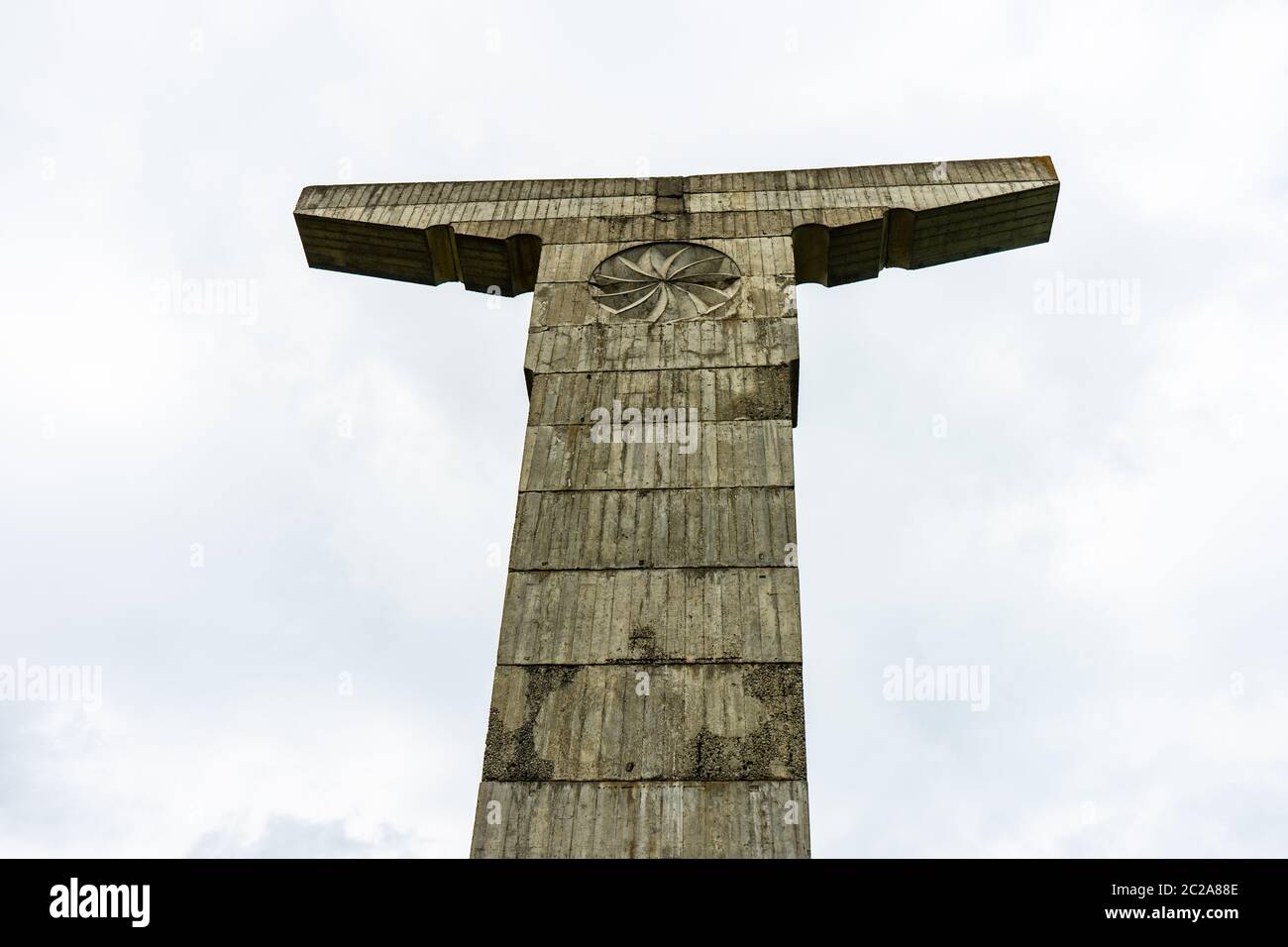 Monument of Didgori battle Stock Photo - Alamy