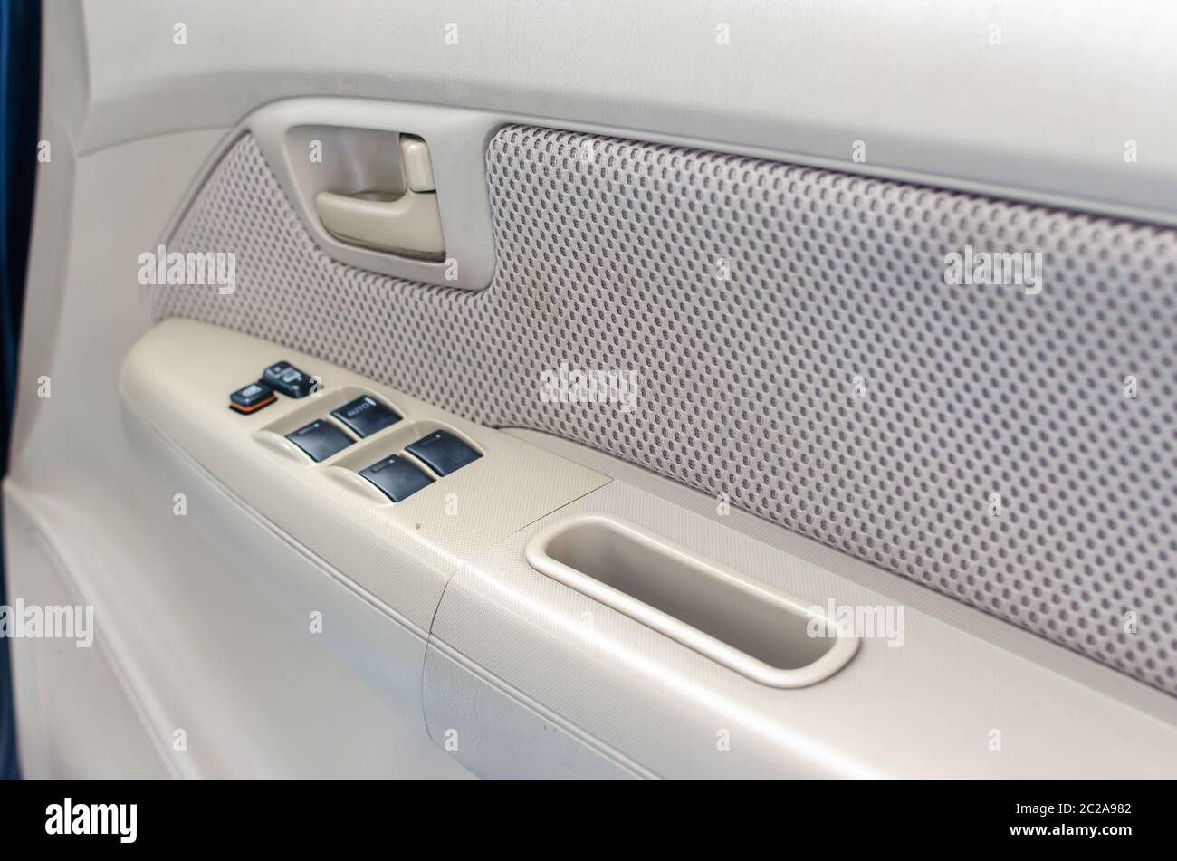 Details in the car door panel Stock Photo - Alamy