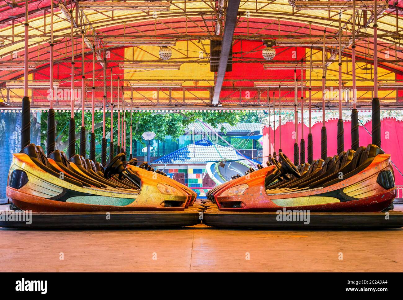 Cars parked at carnival hi-res stock photography and images - Alamy