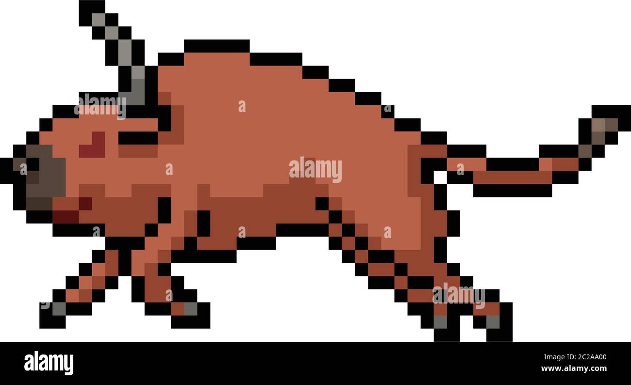 Bull run vector vectors hi-res stock photography and images - Alamy