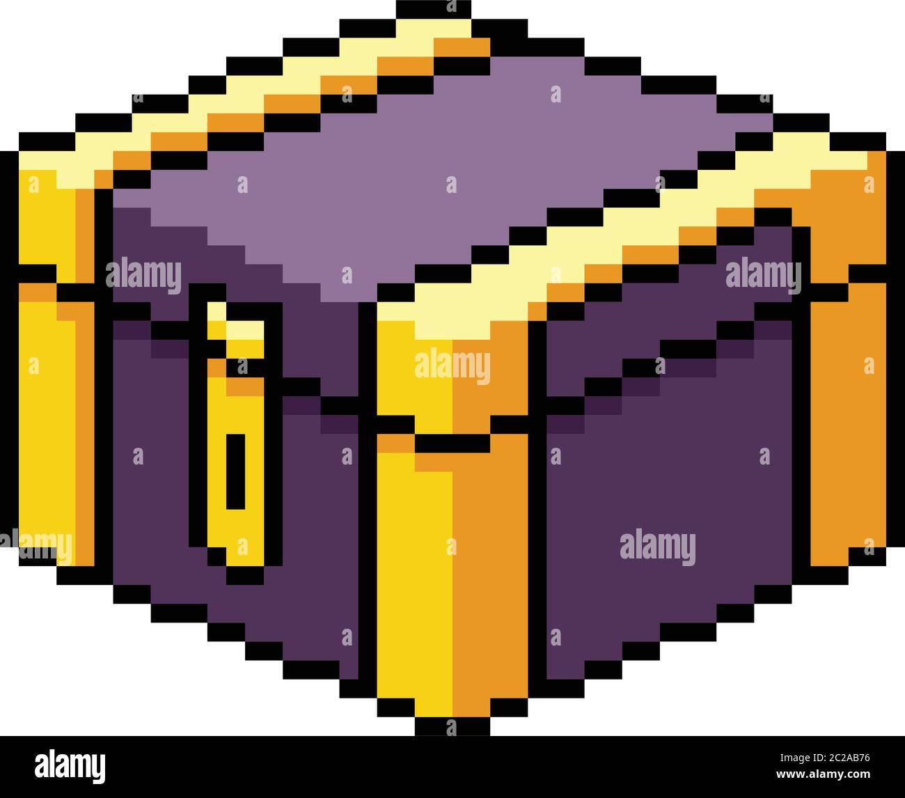 Treasure box pixel hi-res stock photography and images - Alamy