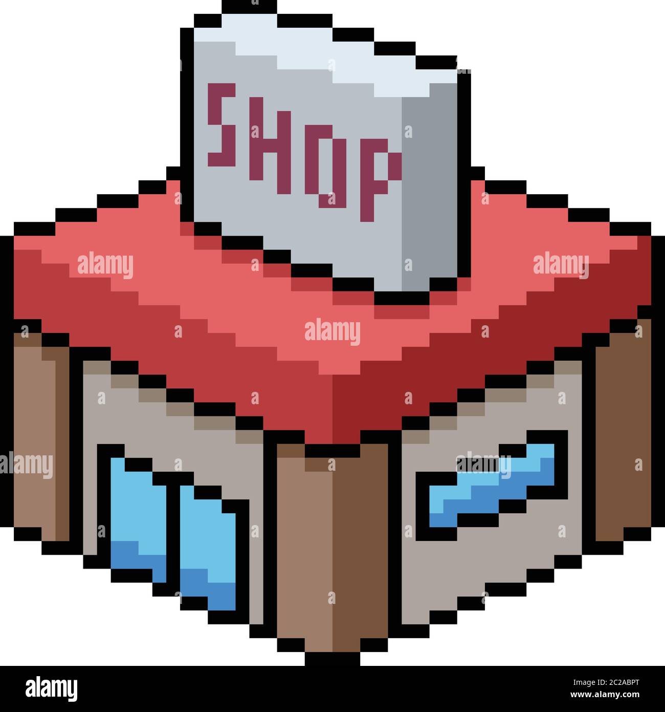 Small mart Stock Vector Images - Alamy