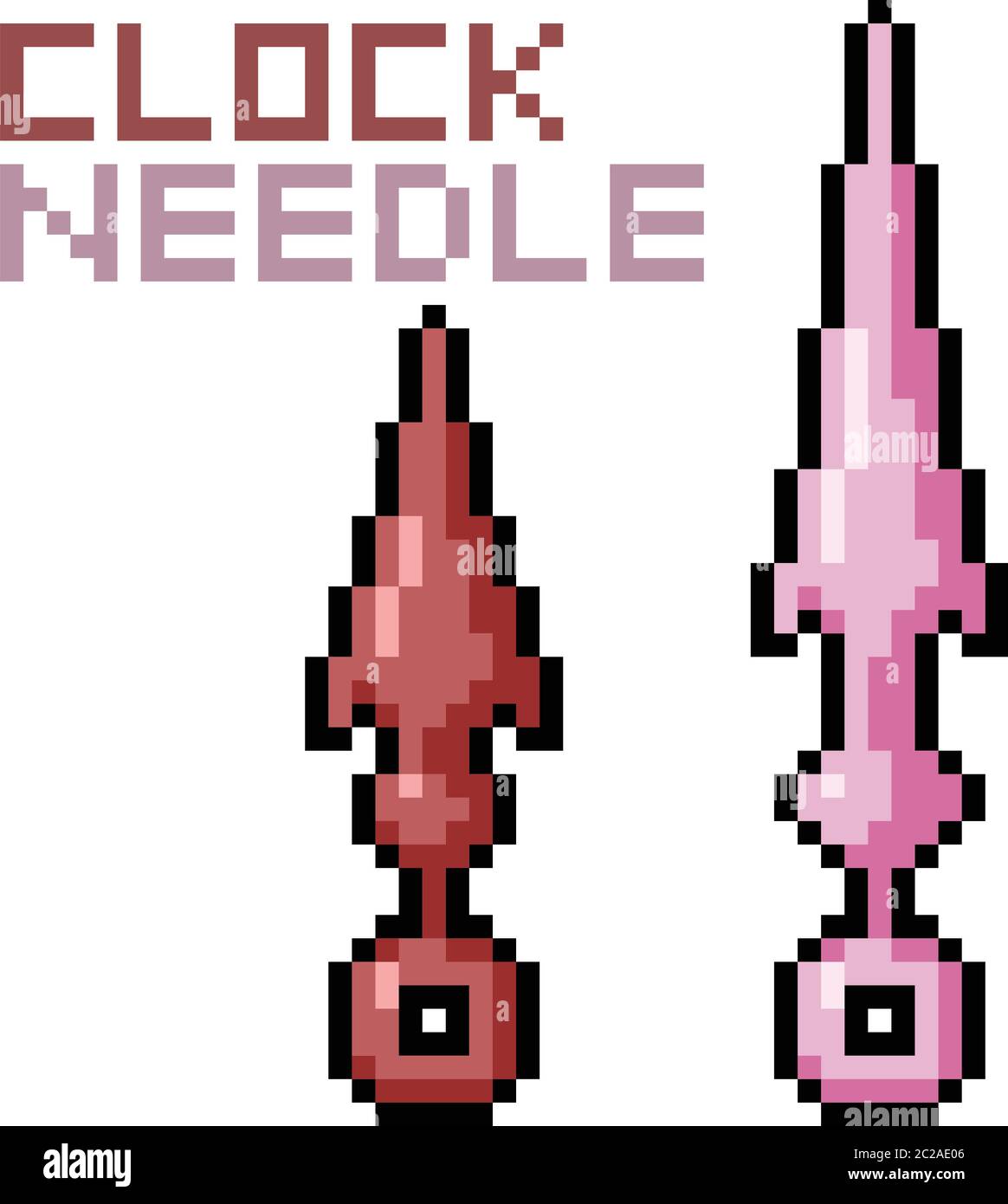 Pink needle Stock Vector Images - Alamy