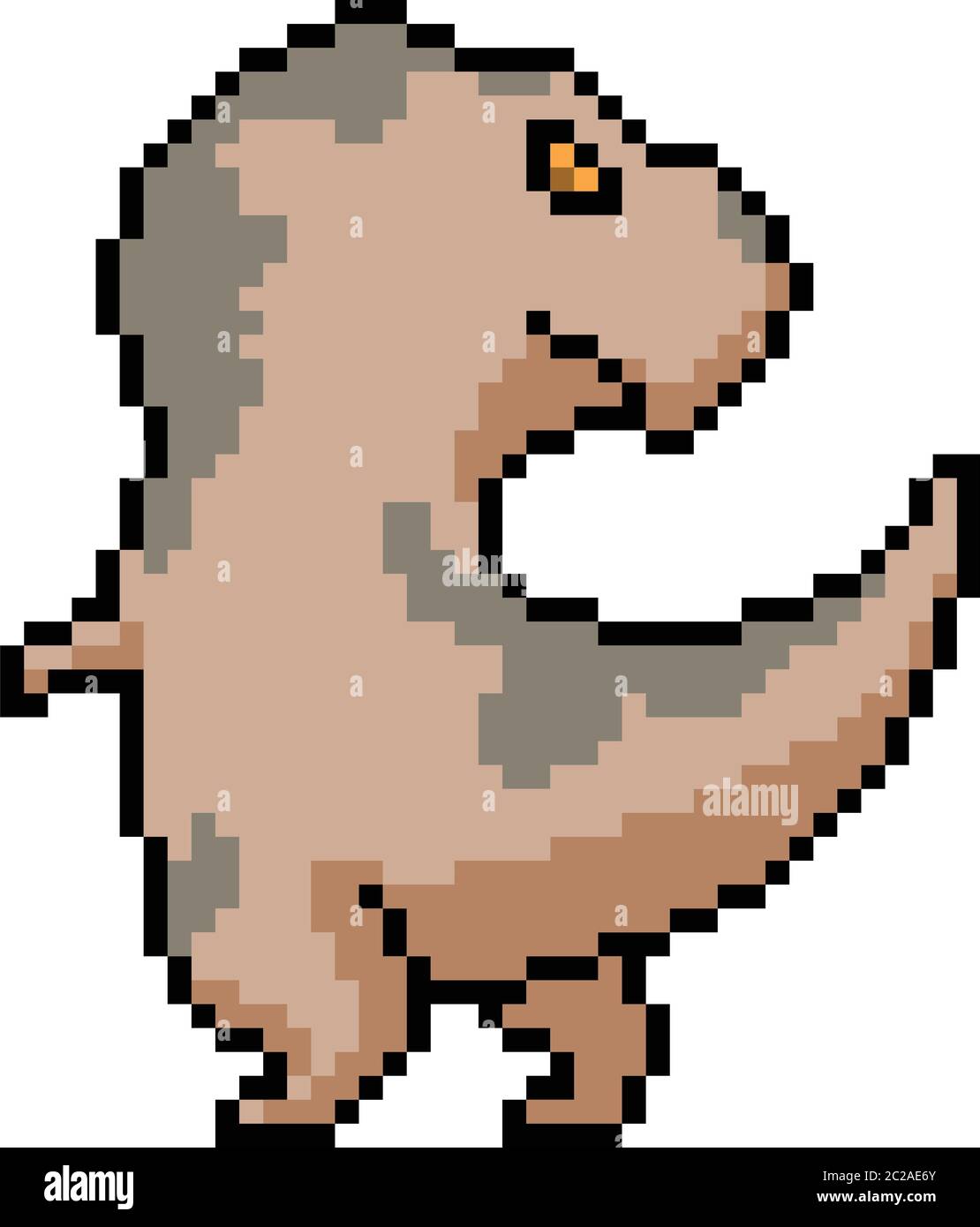 Dinosaur Minecraft Pixel Art