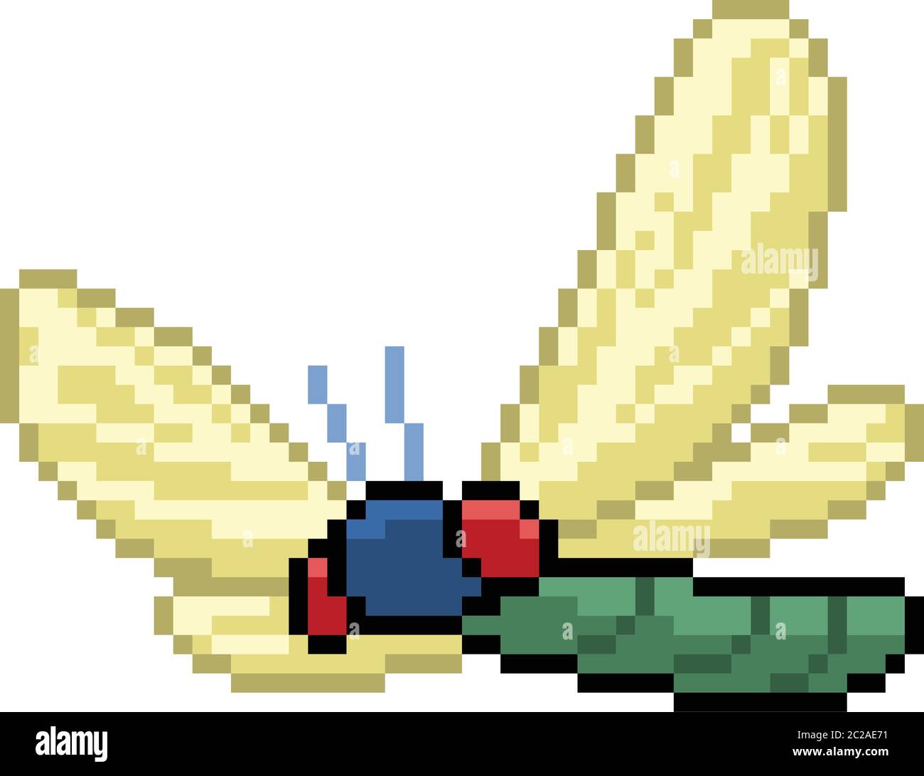 Dragonfly pixel art hi-res stock photography and images - Alamy