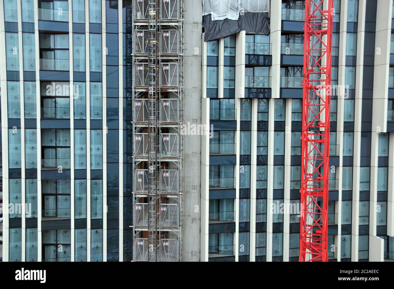 New high-rise building in London Stock Photo - Alamy