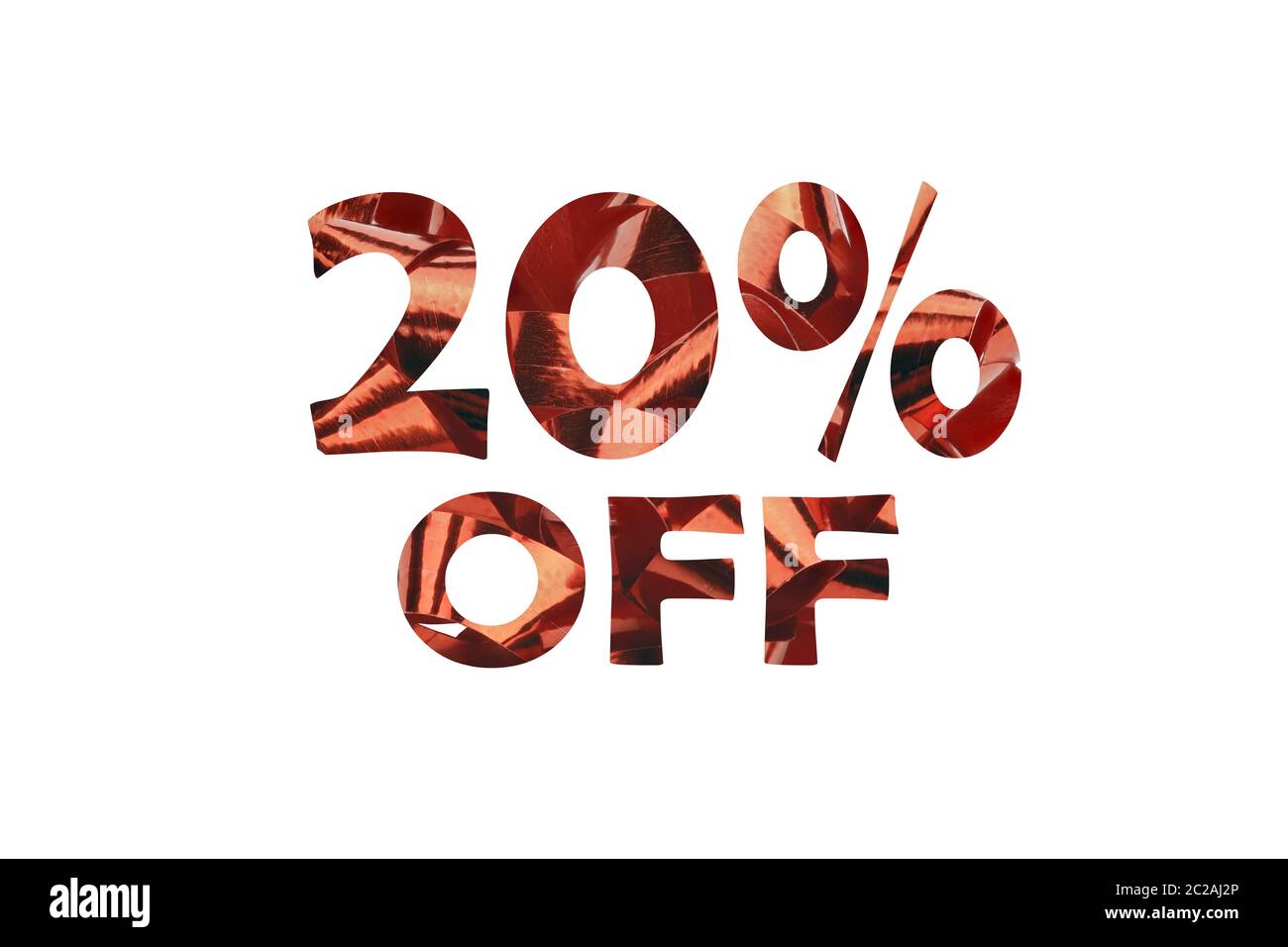 Red Twenty Percent High Resolution Stock Photography and Images - Alamy