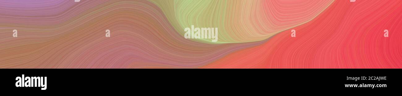 creative banner with rosy brown, pastel red and tan color. abstract ...