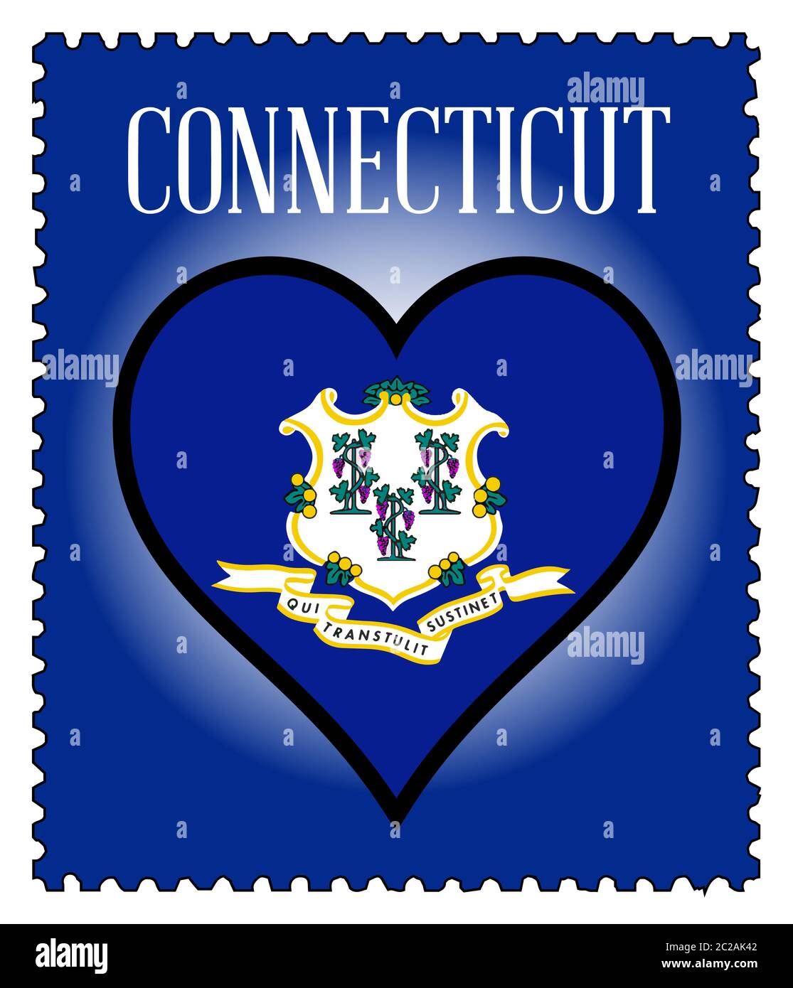 Connecticut heart Cut Out Stock Images & Pictures - Alamy