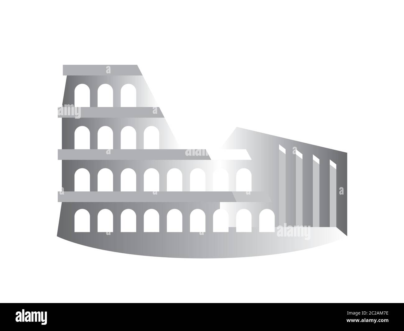 The Colosseum (Coliseum), also known as The Flavian Amphitheater, Rome ...