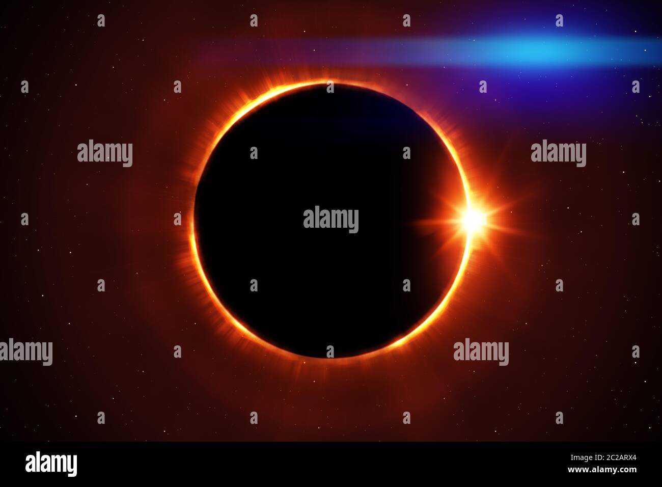 Total solar eclipse constellation hi-res stock photography and images ...