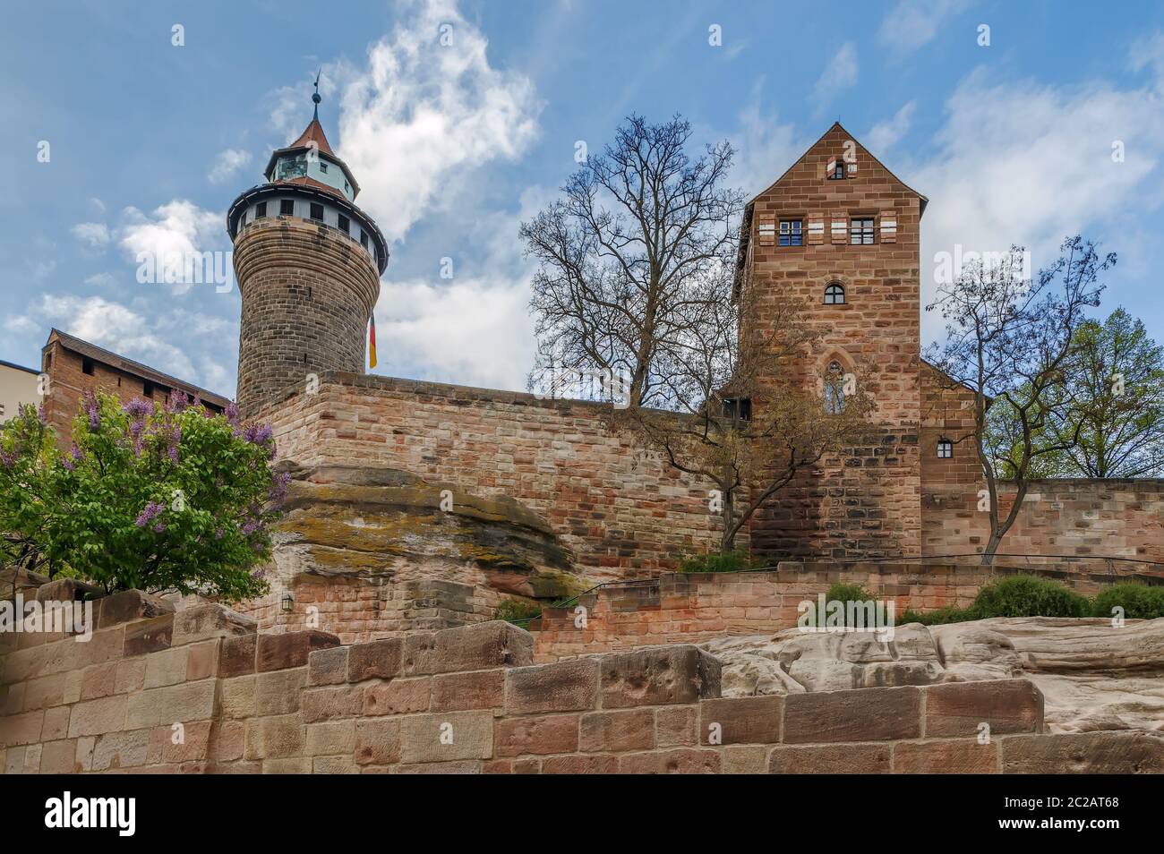 Nuremberg castle, Germany Stock Photo - Alamy
