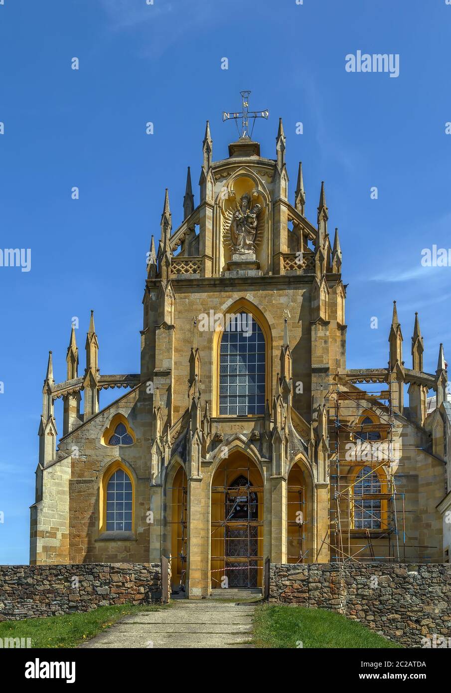 Abbey church of the assumption hi-res stock photography and images - Alamy