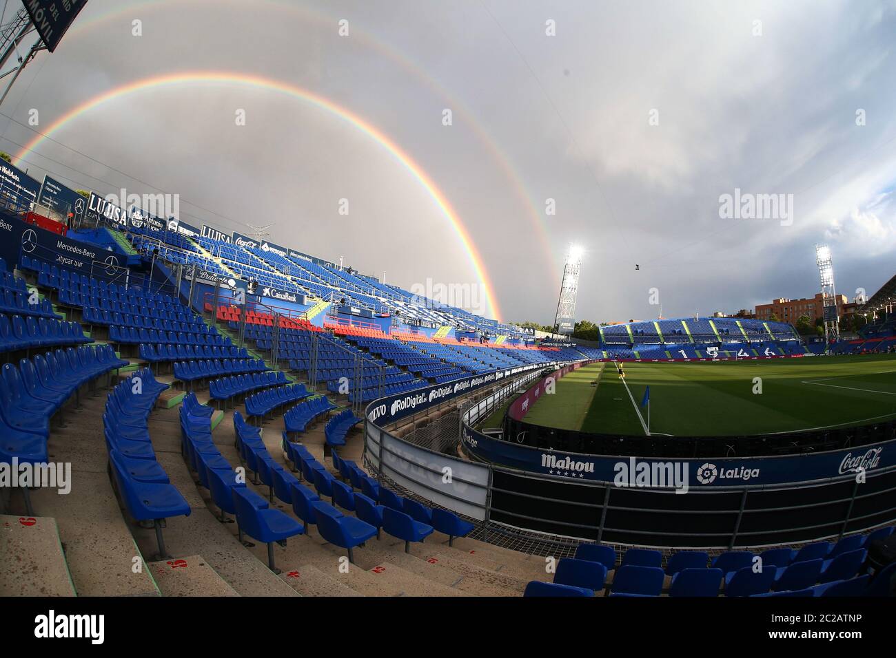Rainbow football game hi-res stock photography and images - Alamy
