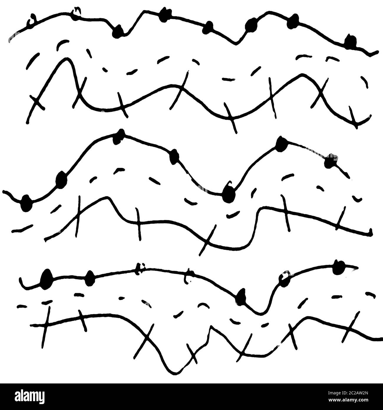 Irregular Lines Texture Pattern Stock Photo - Alamy