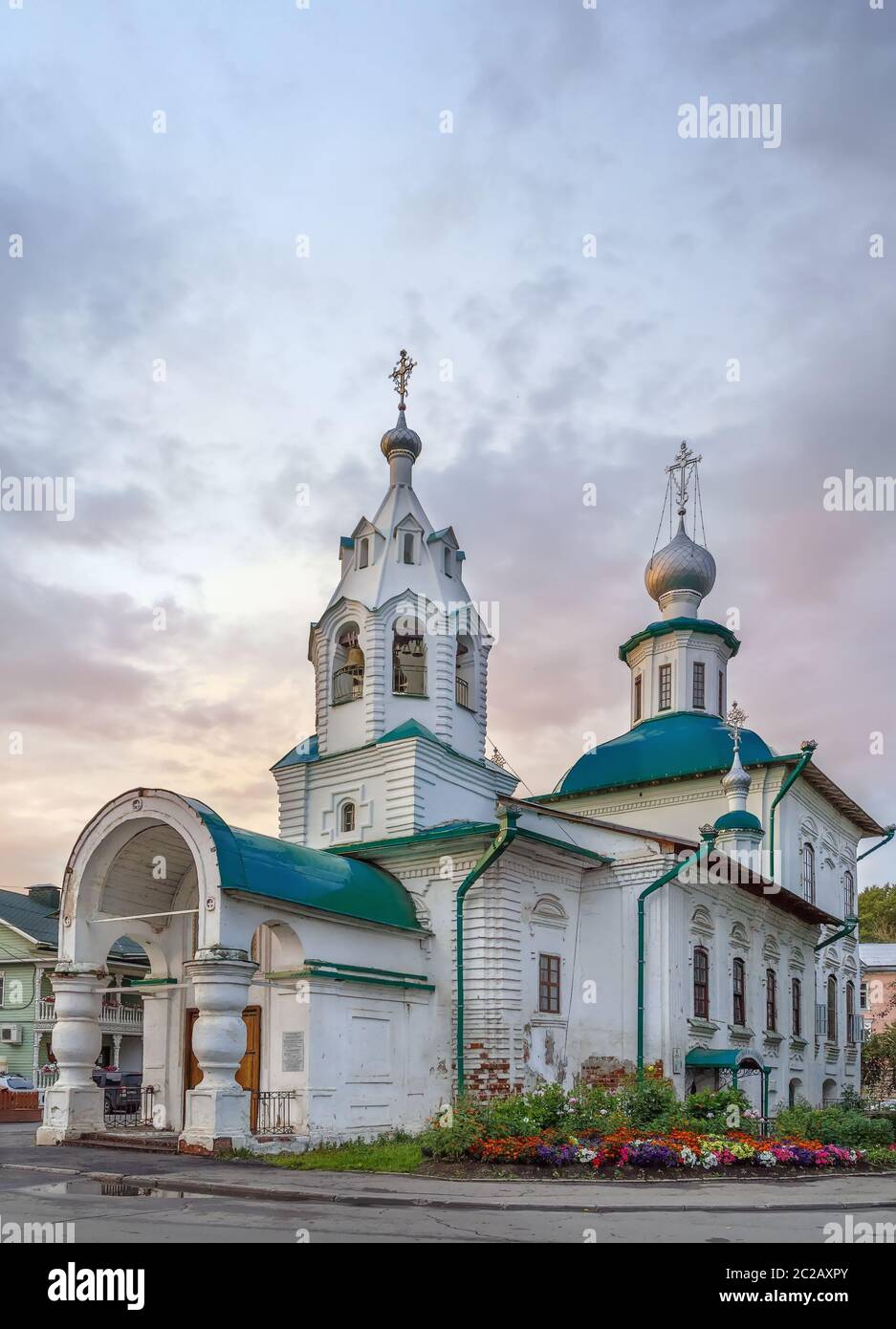 Church of Protection of the Holy Virgin, Vologda,Russia Stock Photo - Alamy