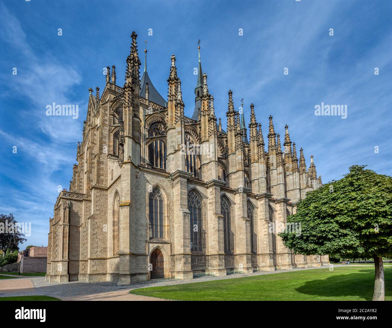 Saint Barbara's Cathedral, Church, Czech: Chram svate Barbory, is a ...