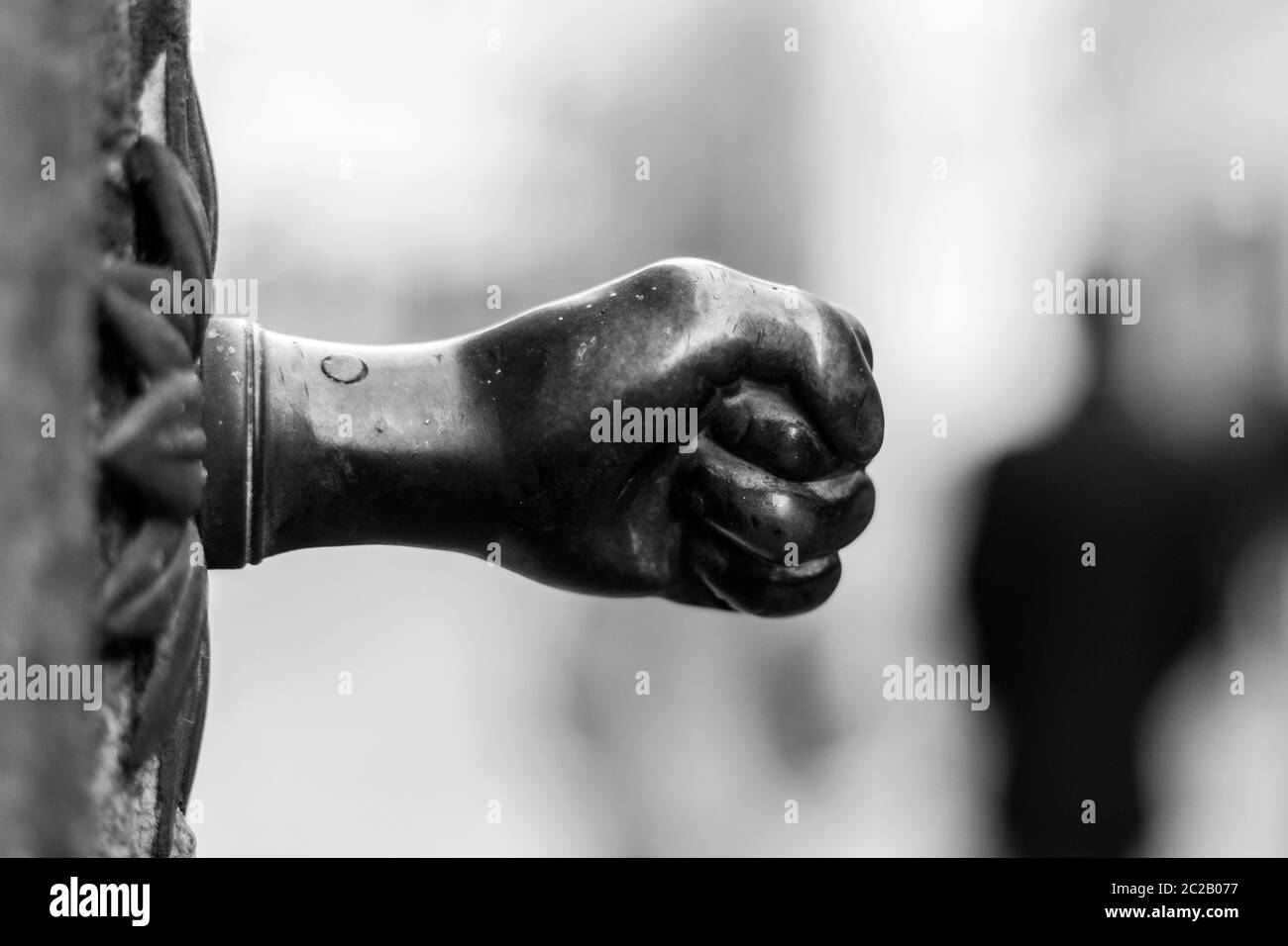 Black fist hi-res stock photography and images - Alamy