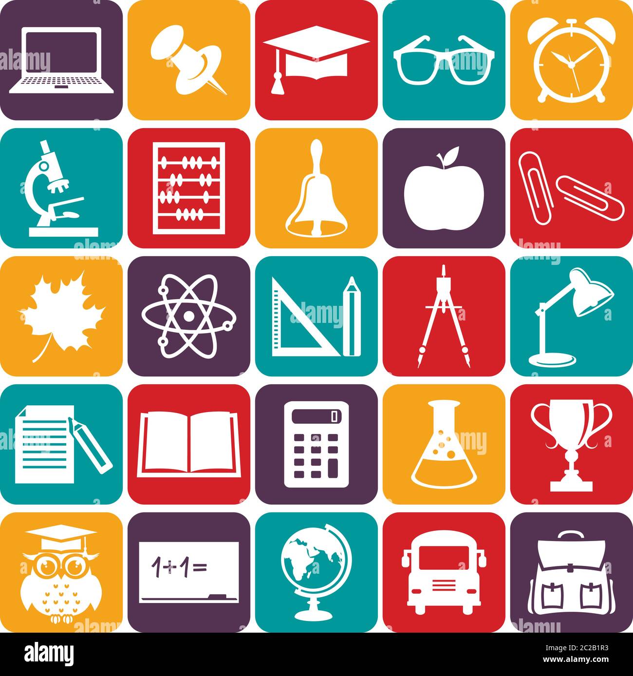 Science symbols microscope hi-res stock photography and images - Alamy