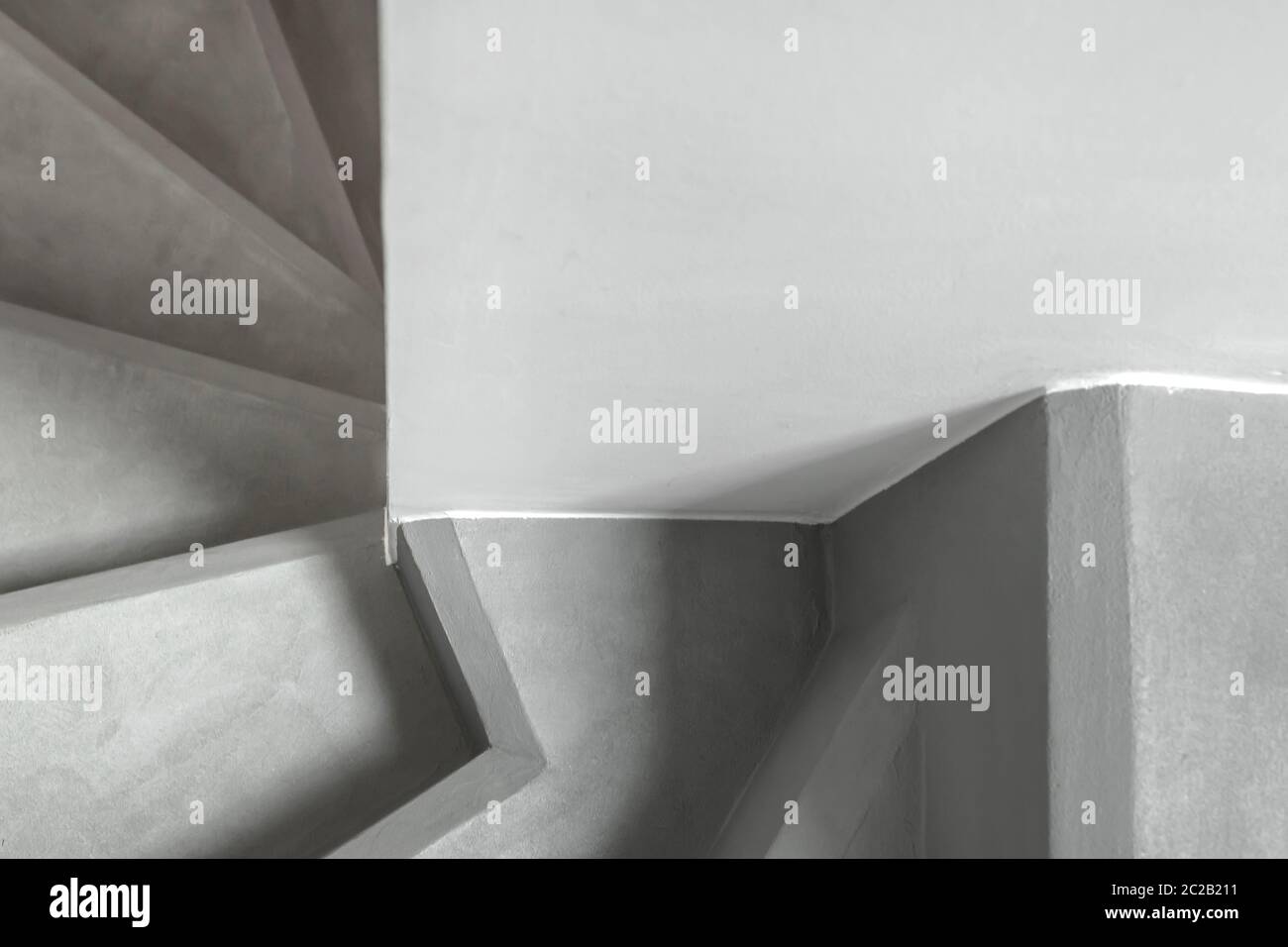 Concrete stairs. Top view of modern architecture detail Stock Photo - Alamy