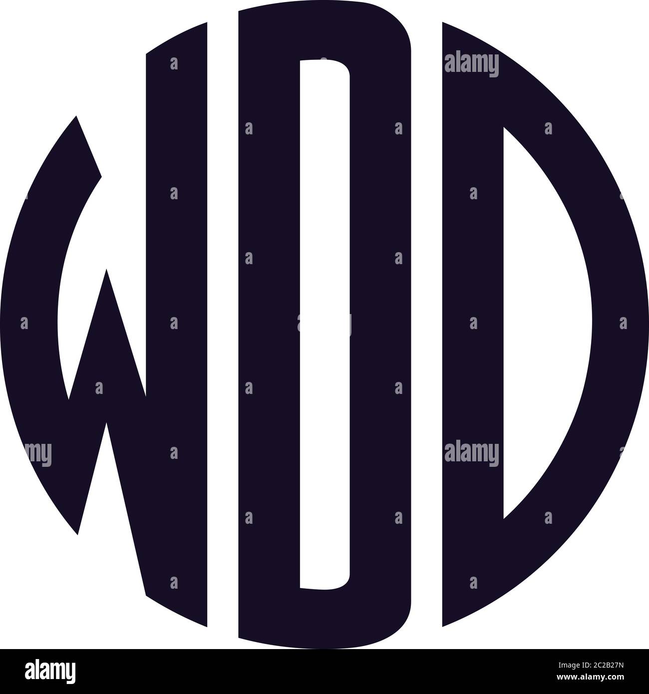 Abstract letter shape Stock Vector Images - Alamy