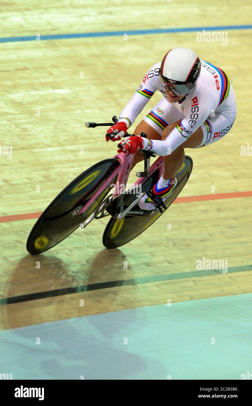 Simona Krupeckaite - Lithuanian athlete, cyclist, track race Stock ...