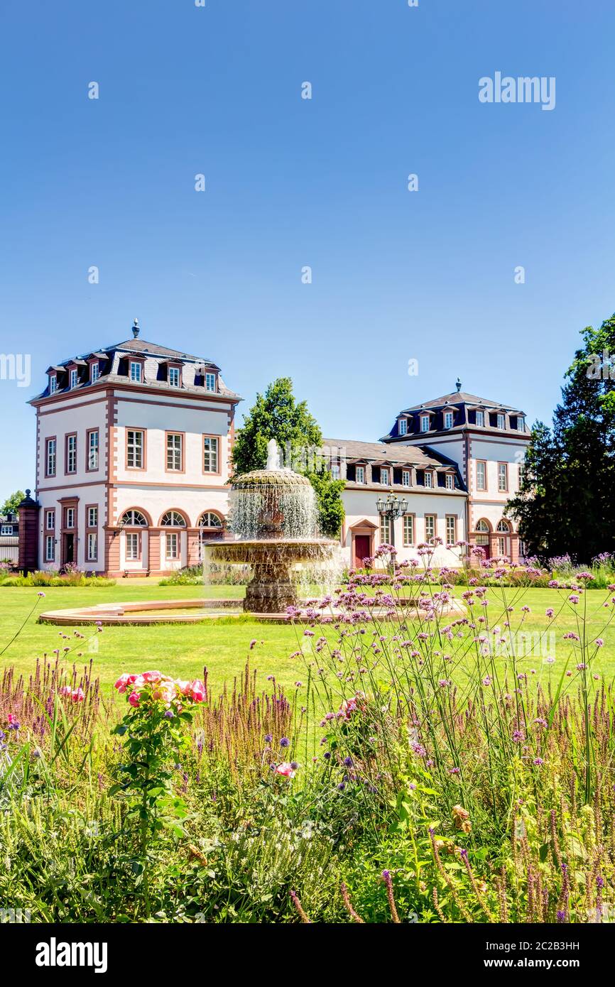 Philippsruhe Castle in Hanau, Hesse Stock Photo - Alamy