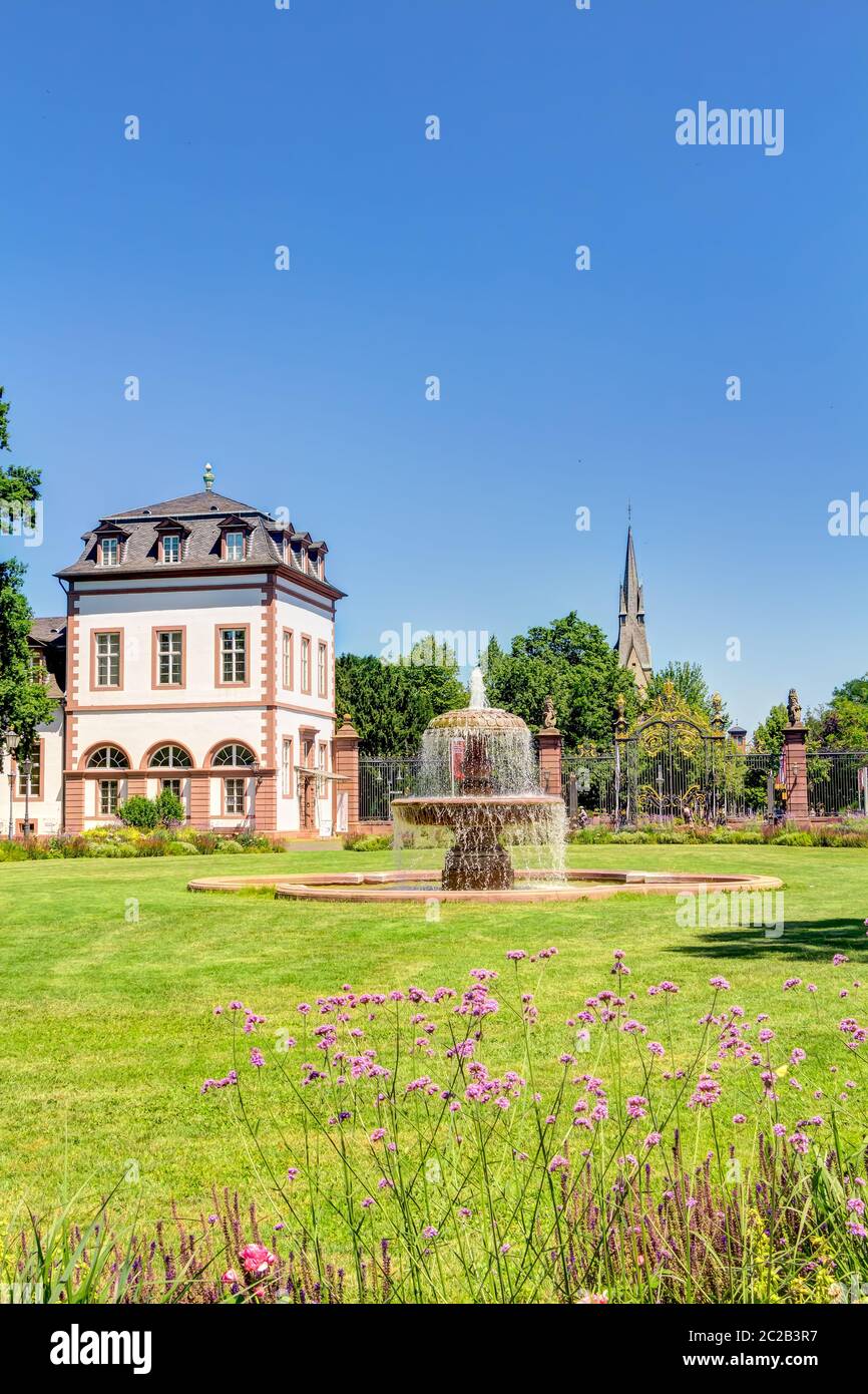 Philippsruhe Castle in Hanau, Hesse Stock Photo - Alamy