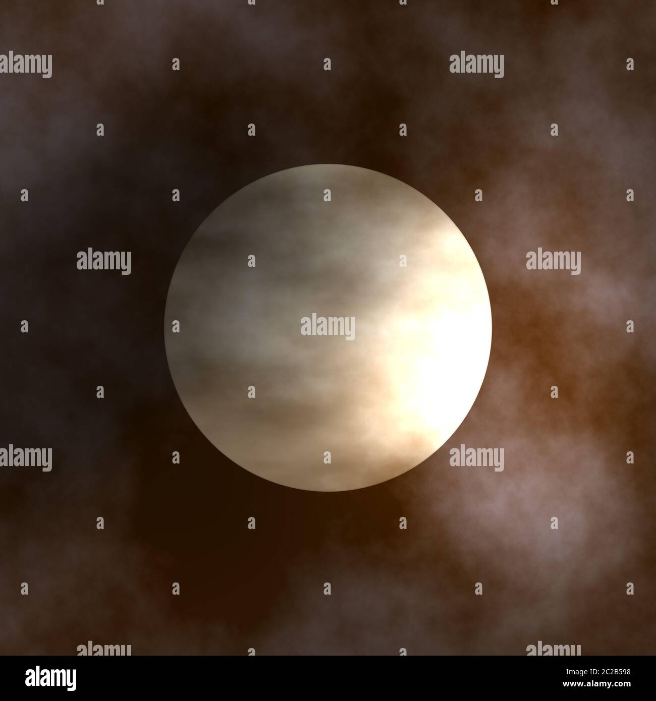 pale moon clouds background Stock Photo - Alamy